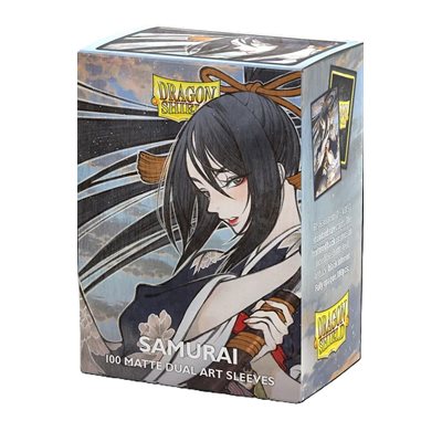 Sleeves: Dragon Shield: Limited Edition: Matte DUAL Art: Samurai (100 ...