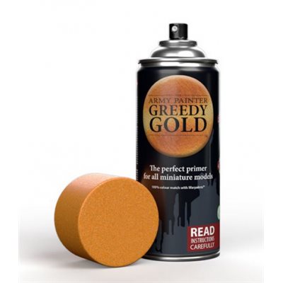 The Army Painter: Spray Colour Primer: Greedy Gold (EN)