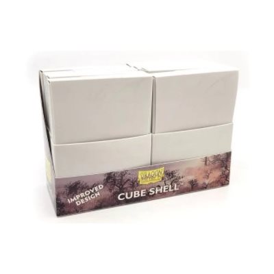 Deck Box: Dragon Shield: Cube Shell: Ashen White (EN)
