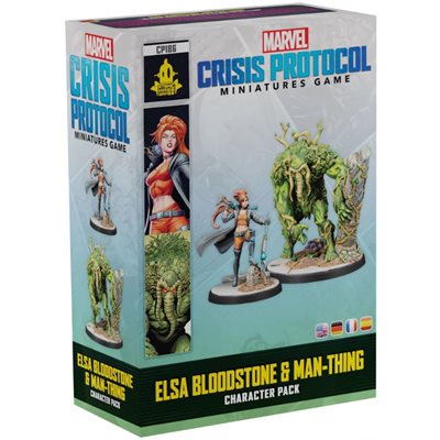 Marvel: Crisis Protocol: Elsa Bloodstone & Man-Thing - Character Pack (ML)