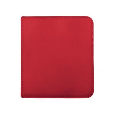 Binder: Zippered PRO-Binder: 12-pkt: Vivid: Red (EN)