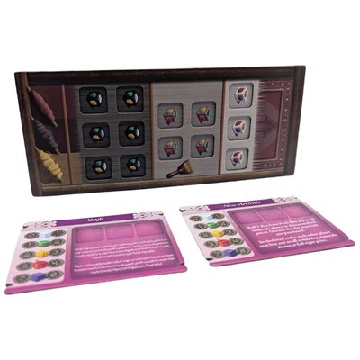 Tabriz: Bonus Tile & Dice Pool Board (EN)