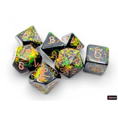Dice: 7pc: Brush Dice: Polyhedral: Deep Forest (EN) ^ Apr 03 2026