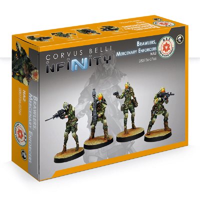 Infinity: NA2 Brawler, Mercenary Enforcers (4) (EN)