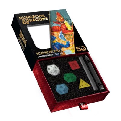 Dice: Dungeons & Dragons: 50th Anniversary: Retro Holmes Replica Set (EN)