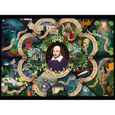 Puzzle - 1000 pcs - Shakespeare (EN) ^ Aug 7 2026