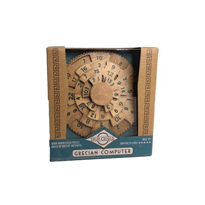 Logic Puzzle - True Genius - Grecian Computer (EN)
