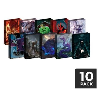 Cubeamajigs: Reusable Gaming Packs: Big Bads 2 (10 pk) (EN)