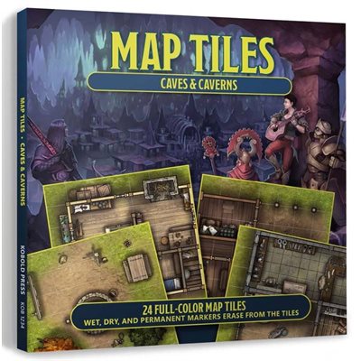 Map Tiles: Caves & Caverns (EN)