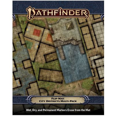 Pathfinder 2E: Flip Map: City Districts Multi-Pack (EN)