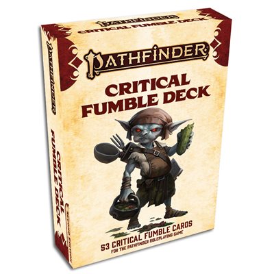 Pathfinder 2E: Accessories: Critical Fumble Deck (EN)