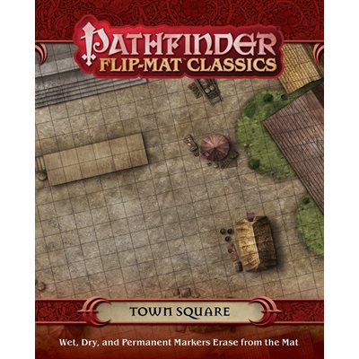 Pathfinder: Flip-Mat Classics: Town Square (Systems Neutral) (EN)