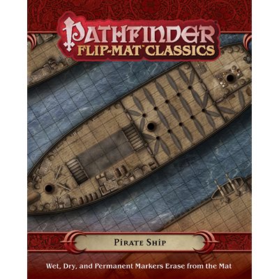 Pathfinder: Flip-Mat Classics: Pirate Ship (Systems Neutral) (EN)