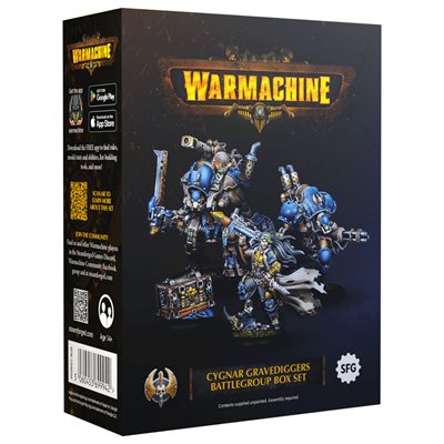 Warmachine: Cygnar: Gravediggers Battlegroup Box (EN)