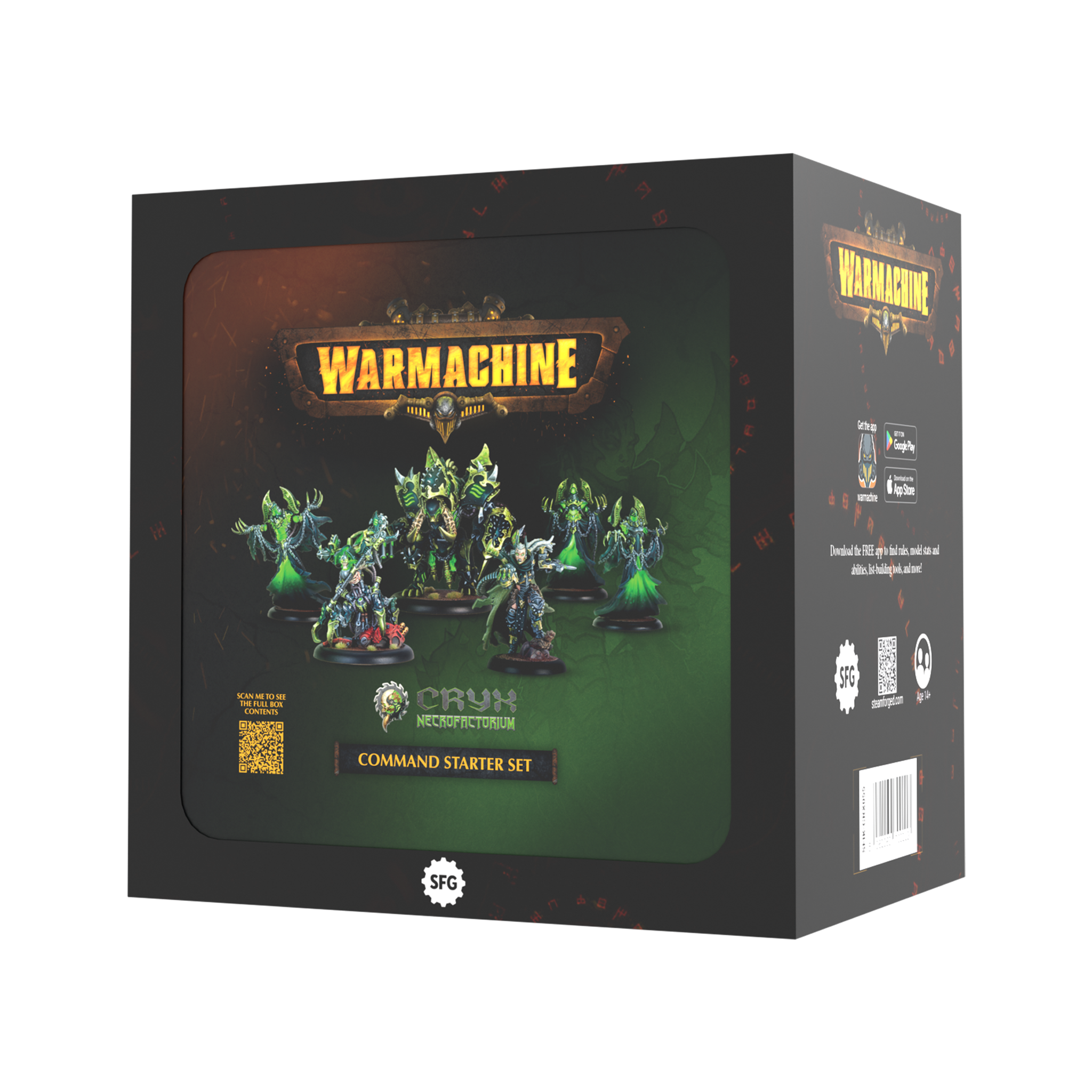 Warmachine: Cryx Necrofactorium Command Starter Set (EN)