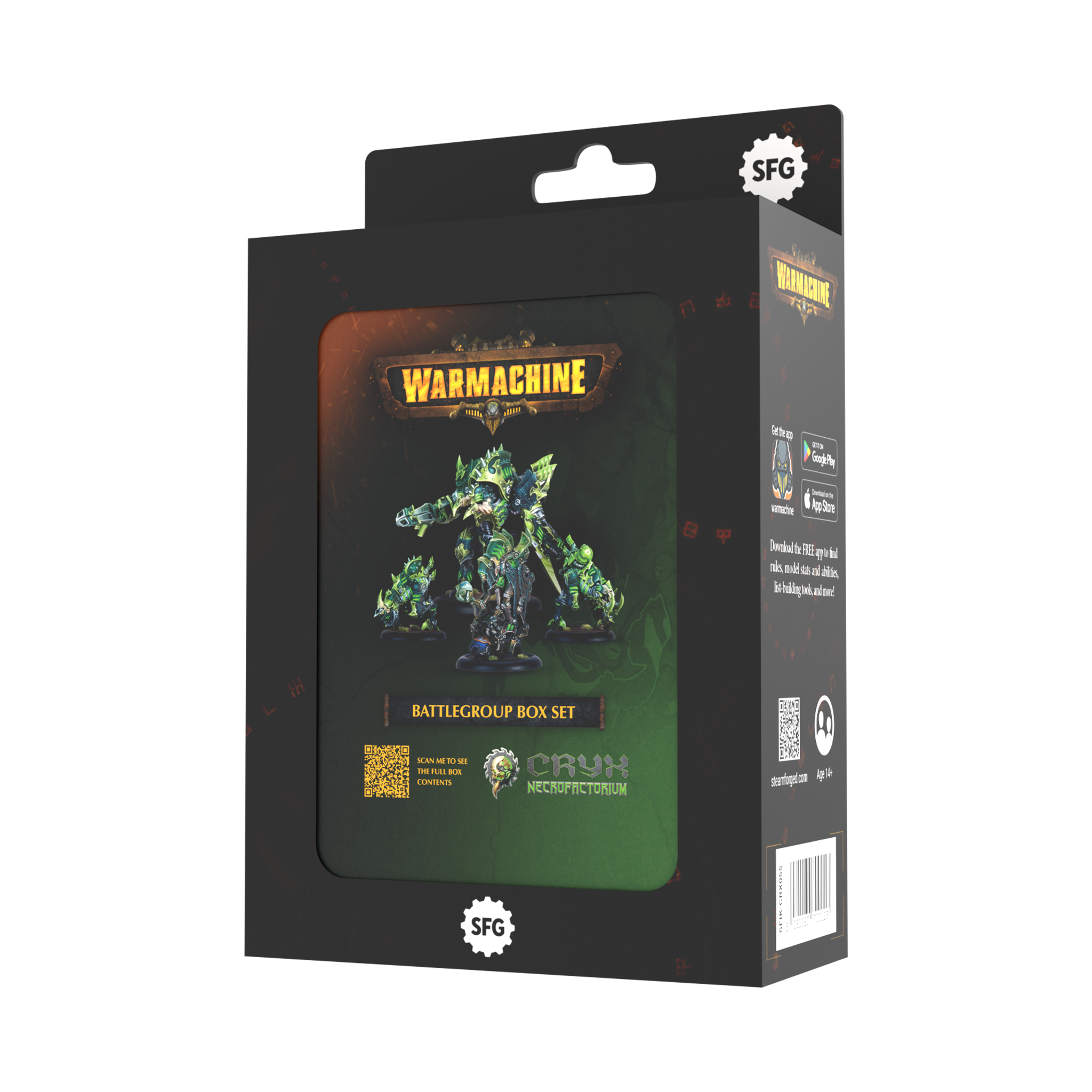 Warmachine: Cryx Necrofactorium Battlegroup Box (EN)