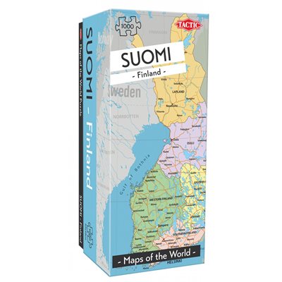 Puzzle - 1000 pcs - Maps Of The World: Finland (EN) ^ Q4 2026