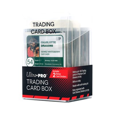 Deck Box: Trading Card Box: Clear (100ct) (EN)