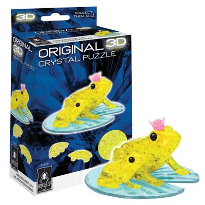 Crystal Puzzle 3D - Yellow Frogs (ML)