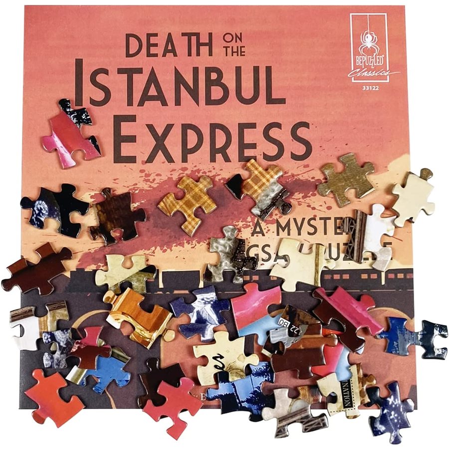 Puzzle - 1000 pcs - Death on the Istanbul Express - A Mystery Jigsaw ...