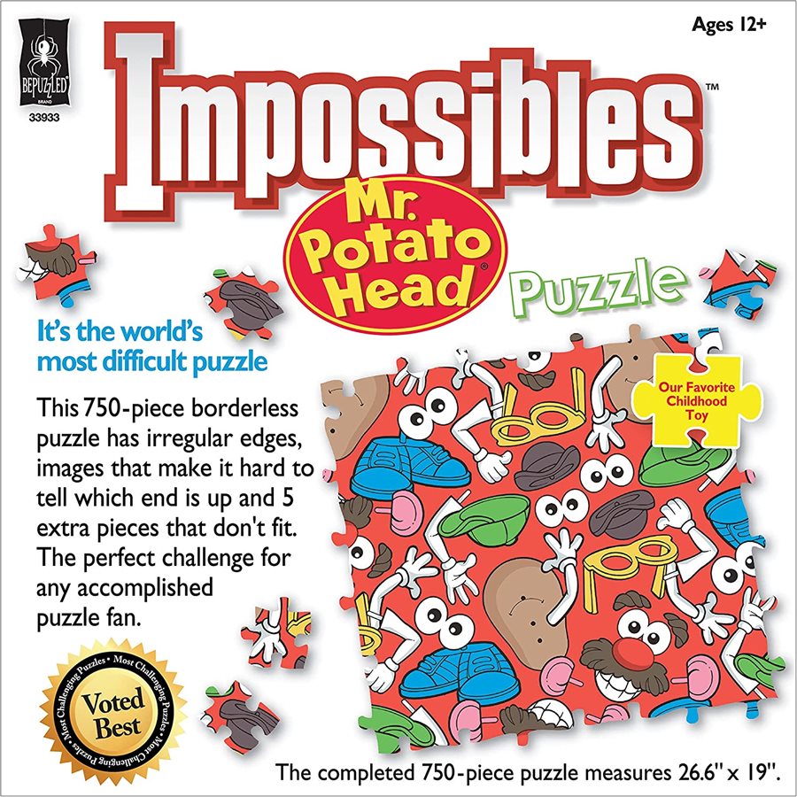 Puzzle - 750 pcs - Impossibles Collection: Mr. Potato Head (EN)