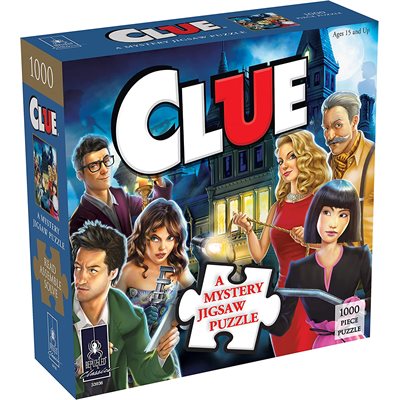 Puzzle - 1000 pcs - Clue - A Mystery Jigsaw Puzzle (EN)