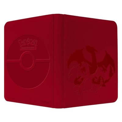 Binder: Zippered PRO-Binder: 9-pkt: Pokemon: Elite Series: Charizard (EN)