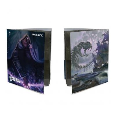 Binder: Class Folio w / Stickers: Dungeons & Dragons: Warlock (EN)