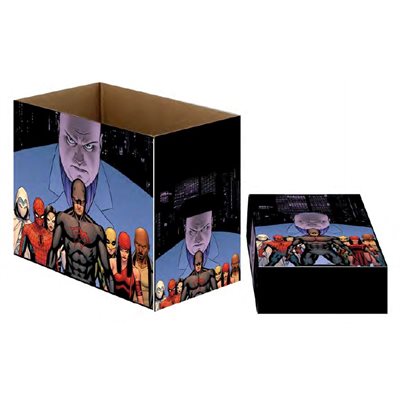 Marvel: Short Comic Book Storage Box: Defenders Team (EN)