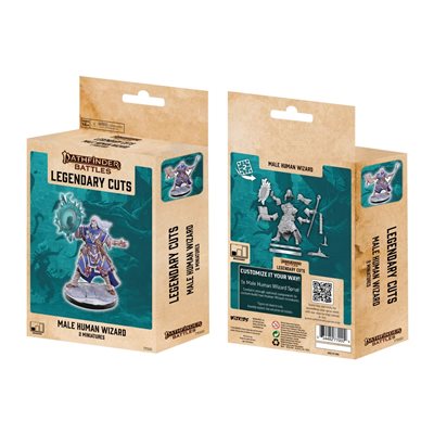 Pathfinder Legendary Cuts: Wave 2A: Male Human Wizard (EN)