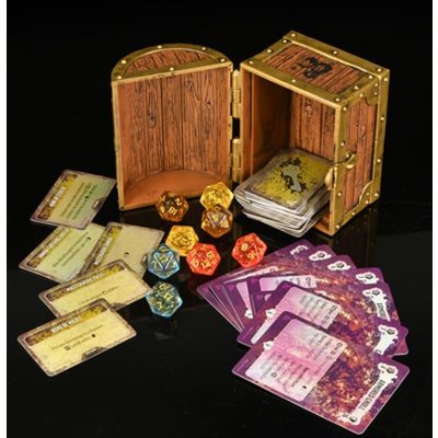 Dungeons & Dragons Onslaught: OP Championship Kit: Gold Treasure Chest (EN)