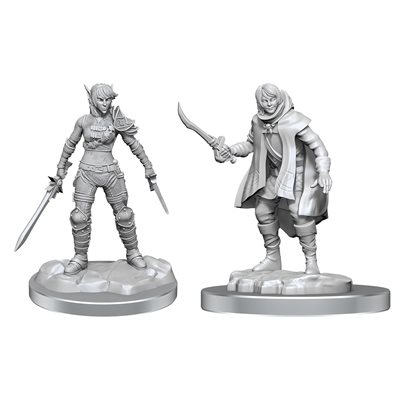 D&D Nolzur's Marvelous Unpainted Miniatures: Wave 19: Elf Rogue & Half ...