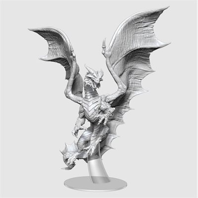 D&D Nolzur's Marvelous Unpainted Miniatures: Adult Copper Dragon (EN)