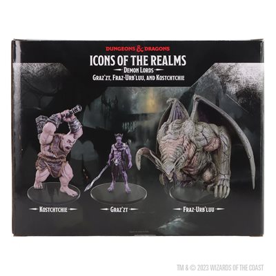 D&D Icons of the Realms: Demon Lords: Graz'zt, Fraz Urb'luu, and ...