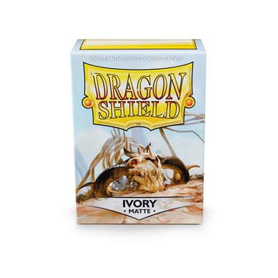 Sleeves: Dragon Shield: Matte: Ivory (100) (EN)